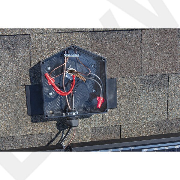 EZ Solar JB-1.2 Rooftop PV Junction Box- Asphalt Shingle | BayWa r.e.