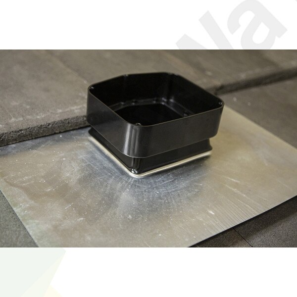 EZ Solar JB-2 PV Junction Box for Tile Roofs with Deck Flashing | BayWa ...