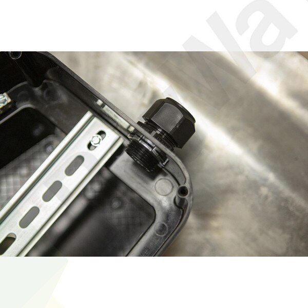 EZ Solar JB-2 PV Junction Box for Tile Roofs with Deck Flashing | BayWa ...